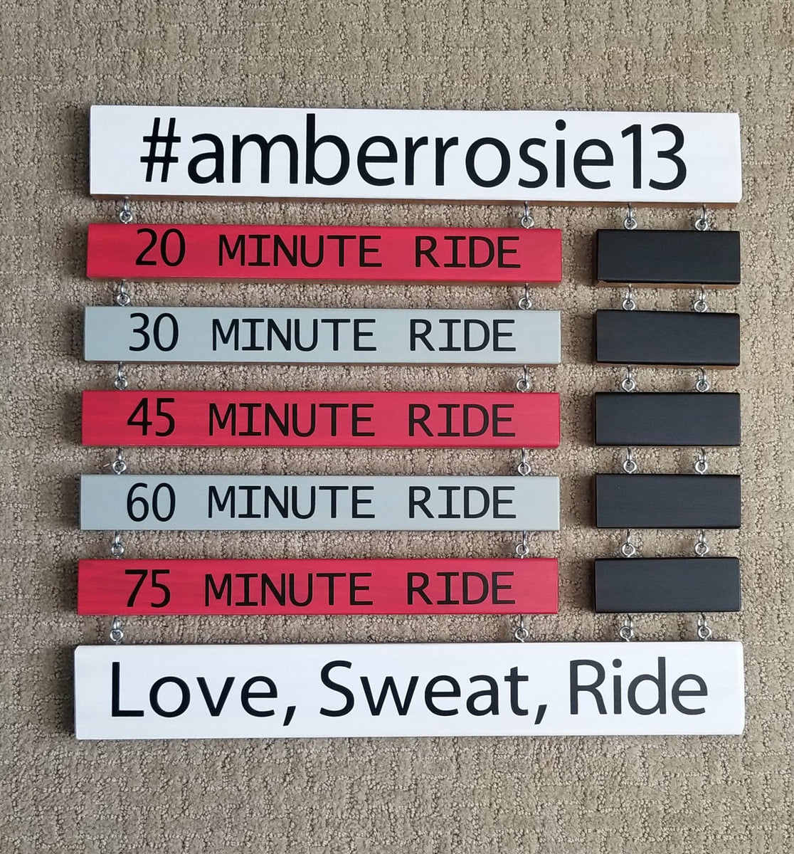 Personalized PR Boards | Custom Personal Record Displays for Runners ...